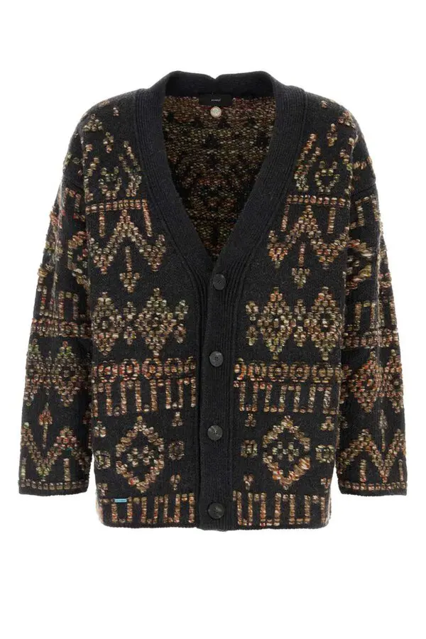 Alanui Embroidered Grunge Beat Cardigan - Printed