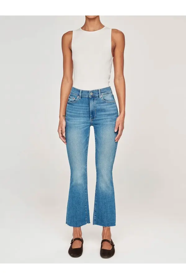 DL1961 Bridget High-rise Cropped Boot-cut Jeans