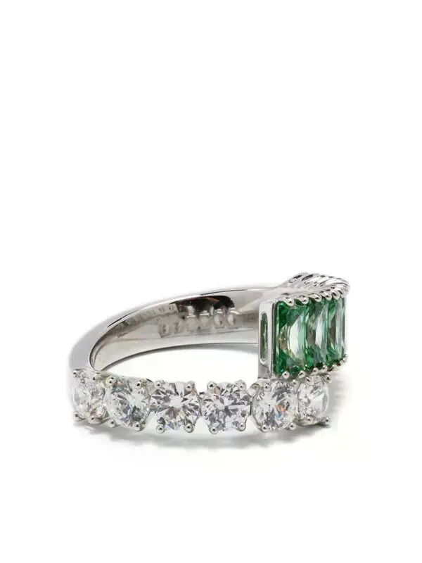 SWAROVSKI Matrix -tone Ring - Silver