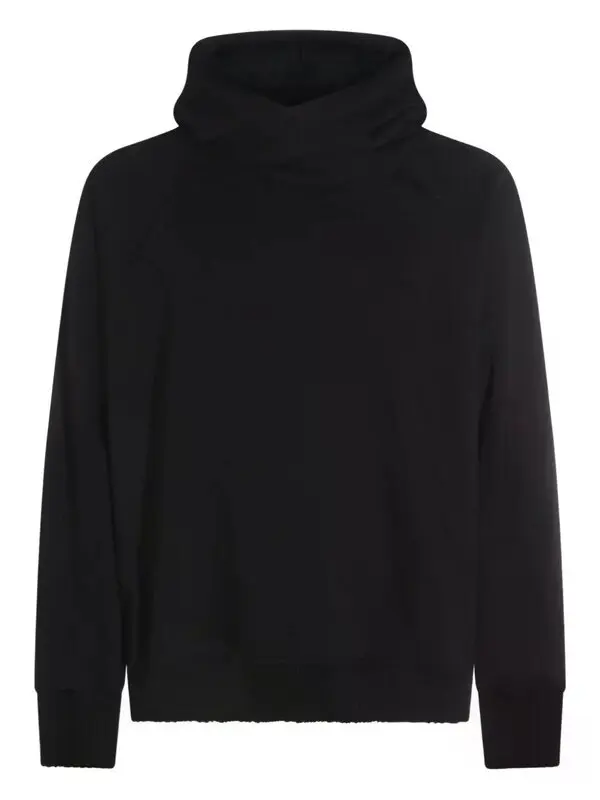 THOM KROM Cowl-neck Raglan-sleeve Hoodie