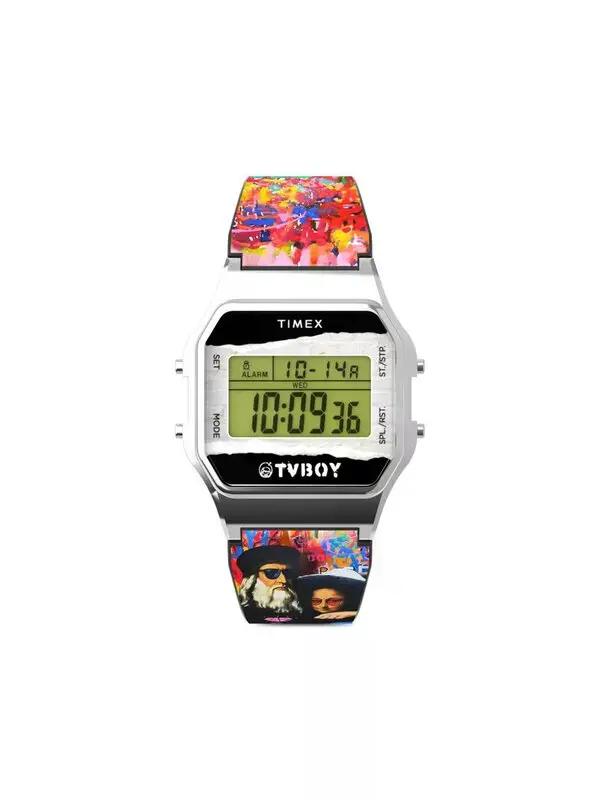 Timex X Tvboy 80 Llb Case Resin Strap 34mm