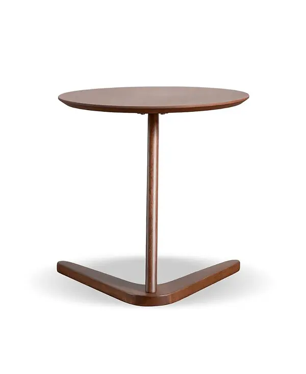 FURNITURE OF AMERICA Shaw Round Side Table