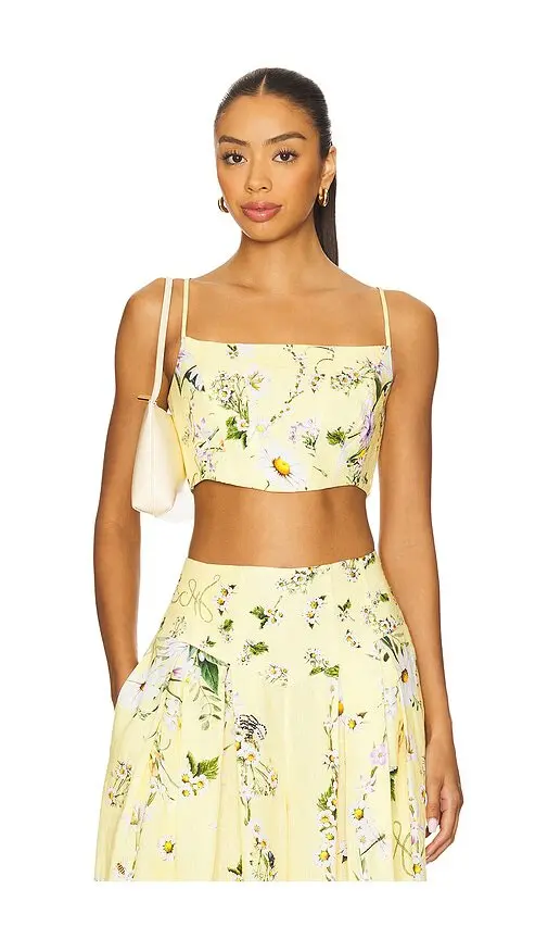 Camilla Corset Crop Top - Daisy Chains