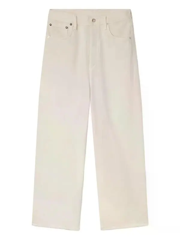 AGOLDE Frayed-hem Jeans