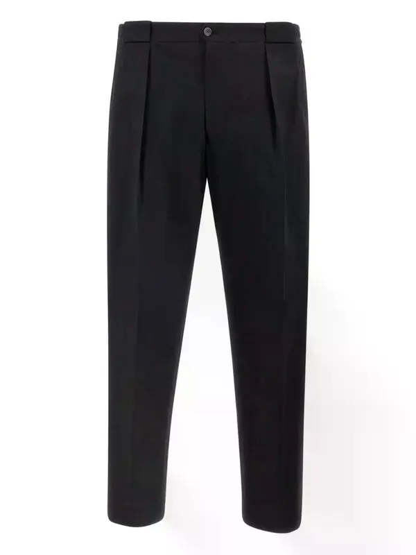 BRIGLIA 1949 Pleated Cotton Trousers