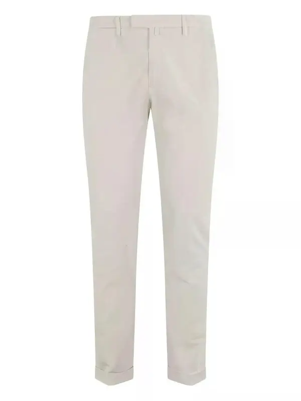 BRIGLIA 1949 Cuffed Trousers - Neutrals