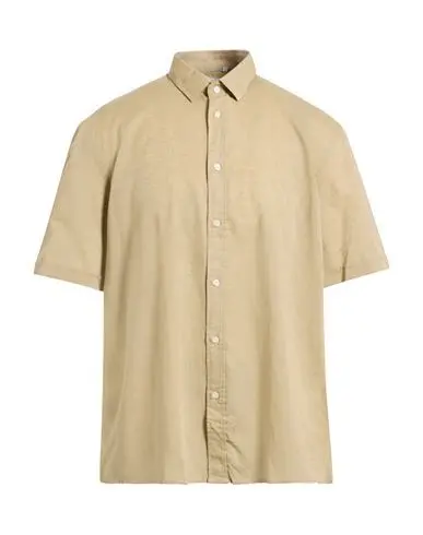 LIU •JO MAN Shirt Sand Size Lyocell, Linen, Cotton