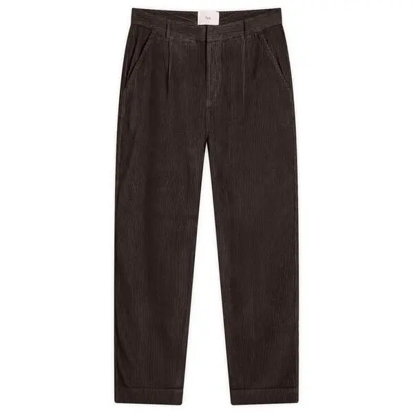 Folk Signal Pant - Black Grape Chunky Cord