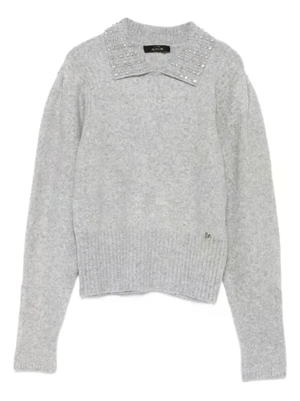 TWINSET Embellished-collar Sweater