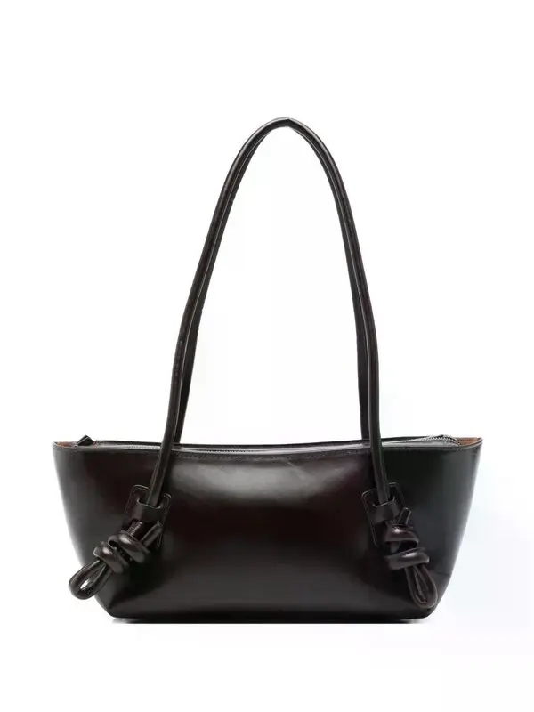 Hereu Fleca Knot-detail Shoulder Bag - Brown