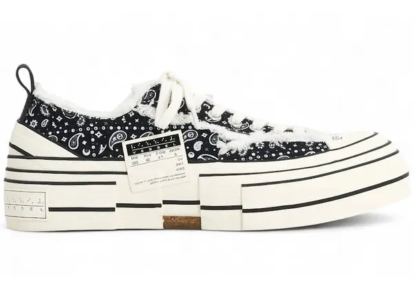 XVESSEL G.o.p Lows Peace And After Paisleyin Sneakers