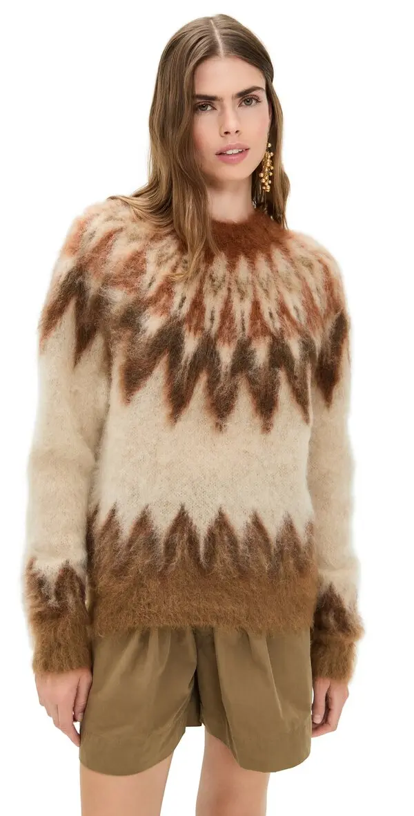 Isabel Marant Natania Sweater - Rust