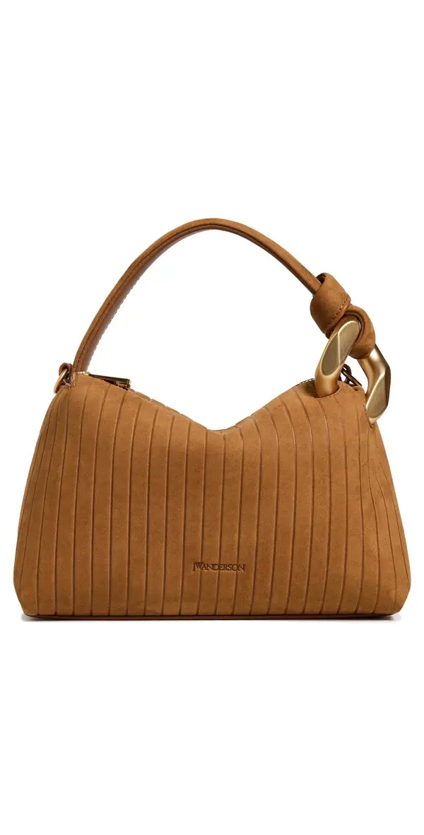 JW Anderson The Jwa Small Corner Bag - Caramel