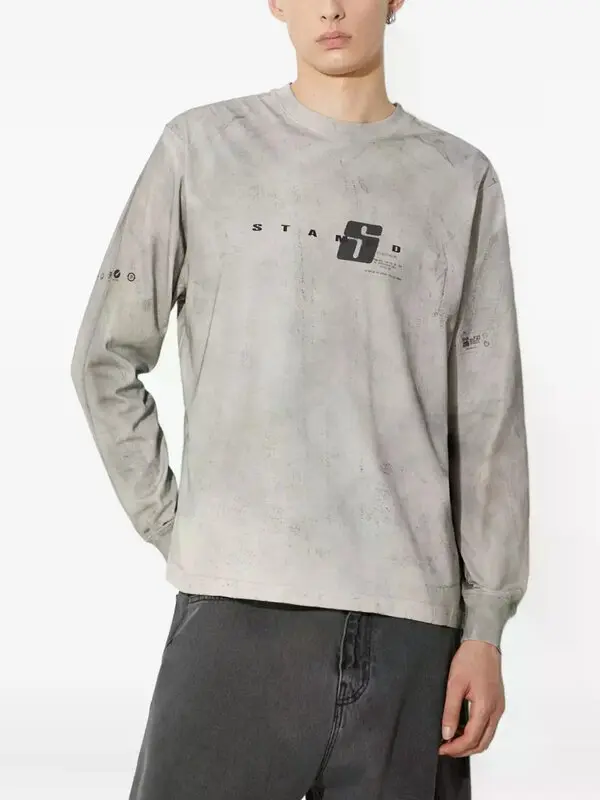 STAMPD Long-sleeve Graphic-print T-shirt