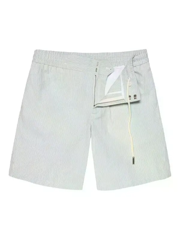 Orlebar Brown Cornell Shorts - Wave Blue/white Sand Stripe