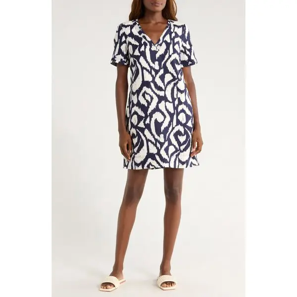 Tommy Bahama Two Palms Linen Shift Dress