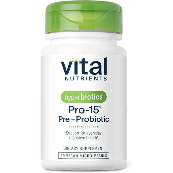 VITAL NUTRIENTS Hyperbiotics Pro-15 Pre + Probiotic