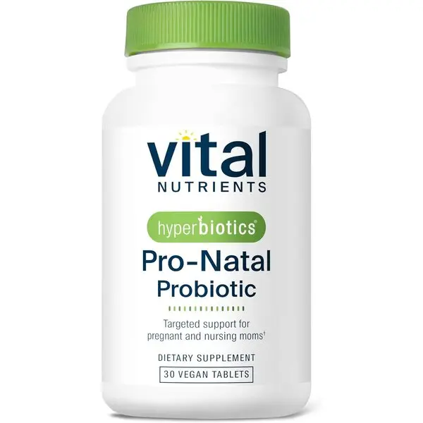 VITAL NUTRIENTS Hyperbiotics Pro-natal Probiotic 30 Tablets