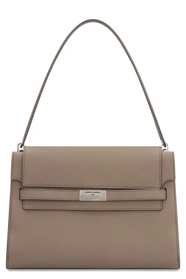 Tory Burch Lee Radziwill Grande Shoulder Bag - Grey