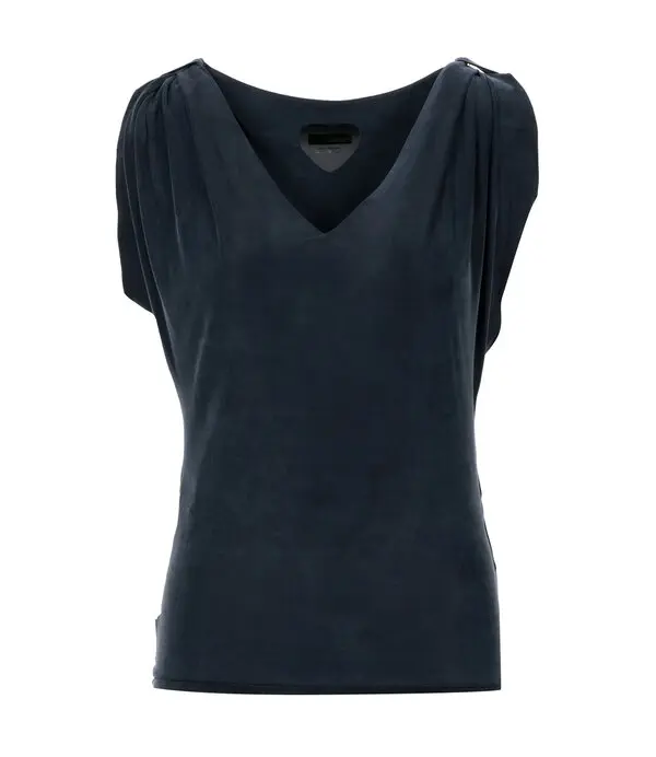RRD Sleeveless Top - Blu+nero