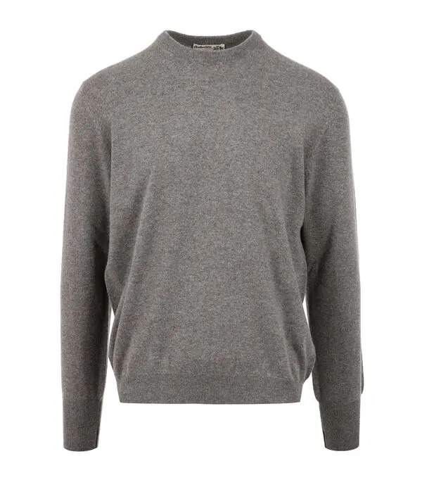 BALLANTYNE Regular Fit Cashmere Sweater - Grafite