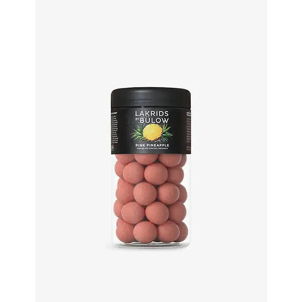 LAKRIDS BY BULOW Pink Pineapple Chocolate-coated Liquorice 295g