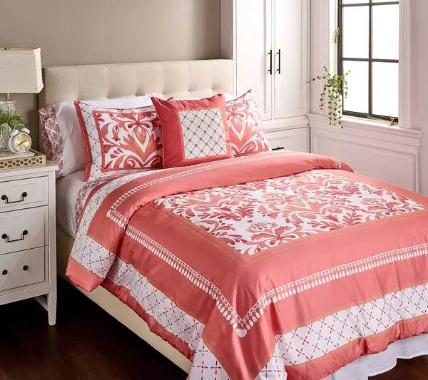 Dennis Basso As Is Hotel Du Cobb 300tc Cotton Sateen 4pc Comforterset-qn