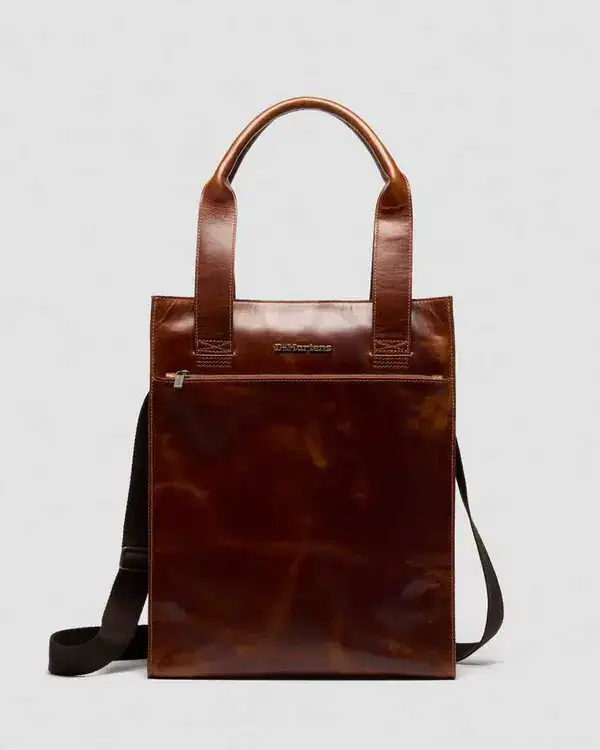 【新品未使用】Dr. Martens DNA Tote 牛革 Amazon.com: Dr. Martens Leather DNA Love My Docs Tote Bag, Black