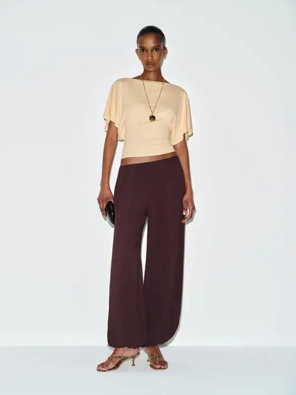 herlipto Éclat Flared Sleeve Knit Her lip to ニット セーター Flared Sleeve Knit Set レディース