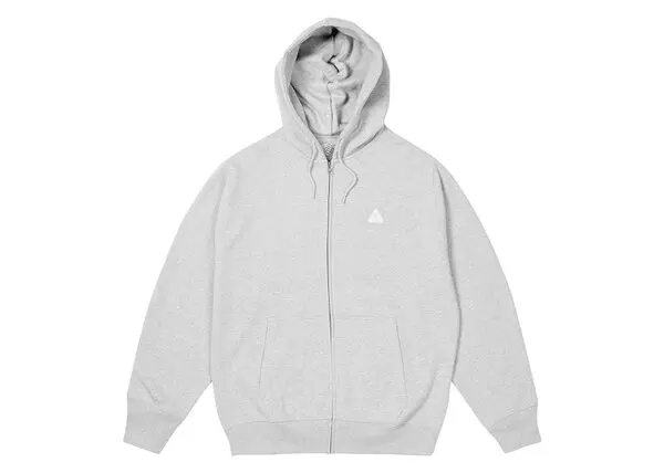 PALACE Sofar Zip Hood - Grey Marl