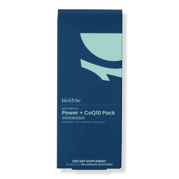 BIRD&BE Male Fertility Power + Coq10 Pack