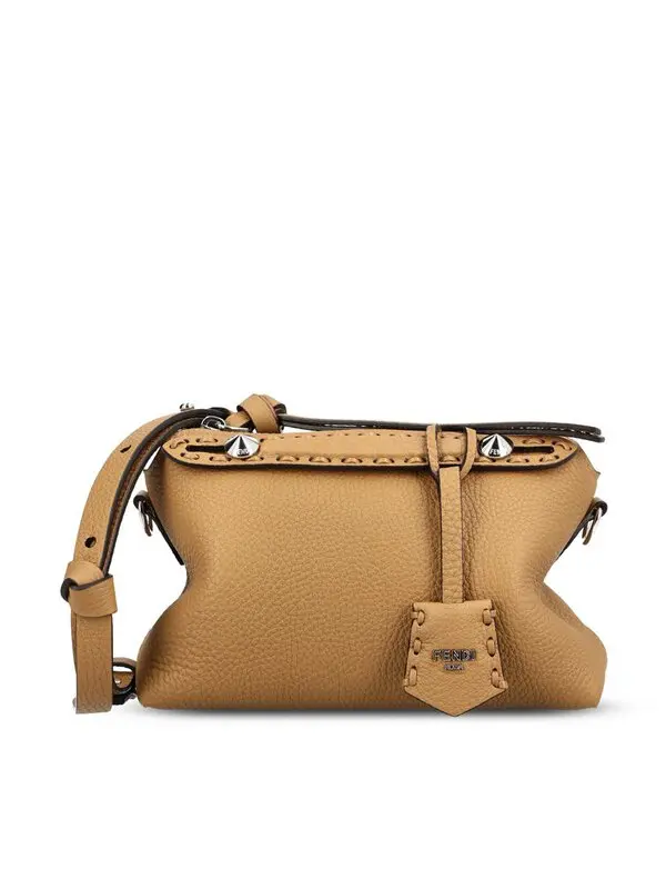 Fendi By The Way Selleria Mini Bag - Cappuccino+palladium
