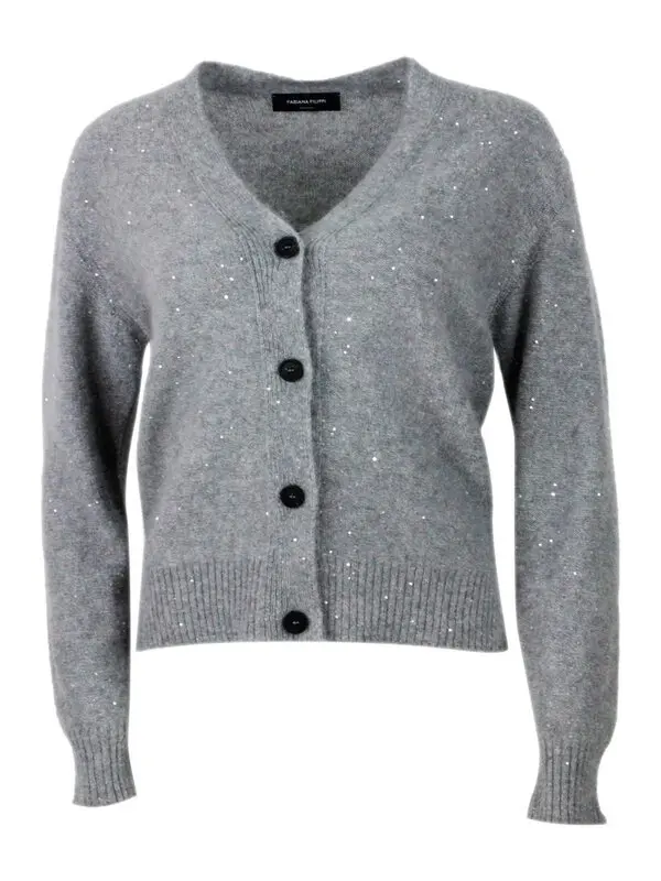Fabiana Filippi Knit Sweater - Grey