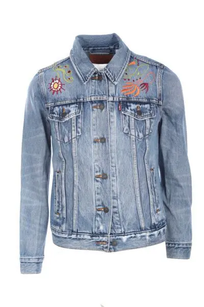 LEVI'S X 10 CORSO COMO Embroidered Denim Jacket