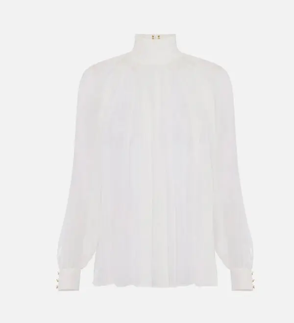 Elisabetta Franchi Voile Blouse