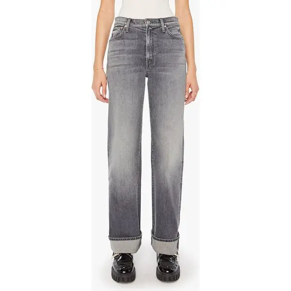 MOTHER The Dodger Skimp High Waist Wide Leg Jeans