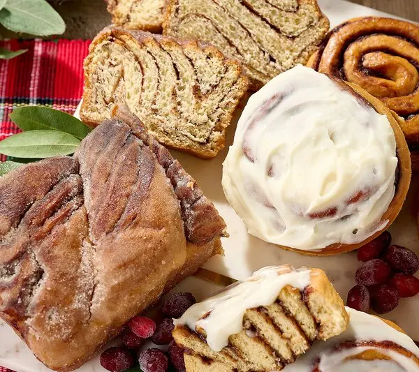 JIMMY THE BAKER Sh11/10 1lb Braided Bread & 7 Ct Cinnamon