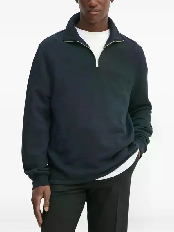 Filippa K High-neck Zip-up Sweatshirt