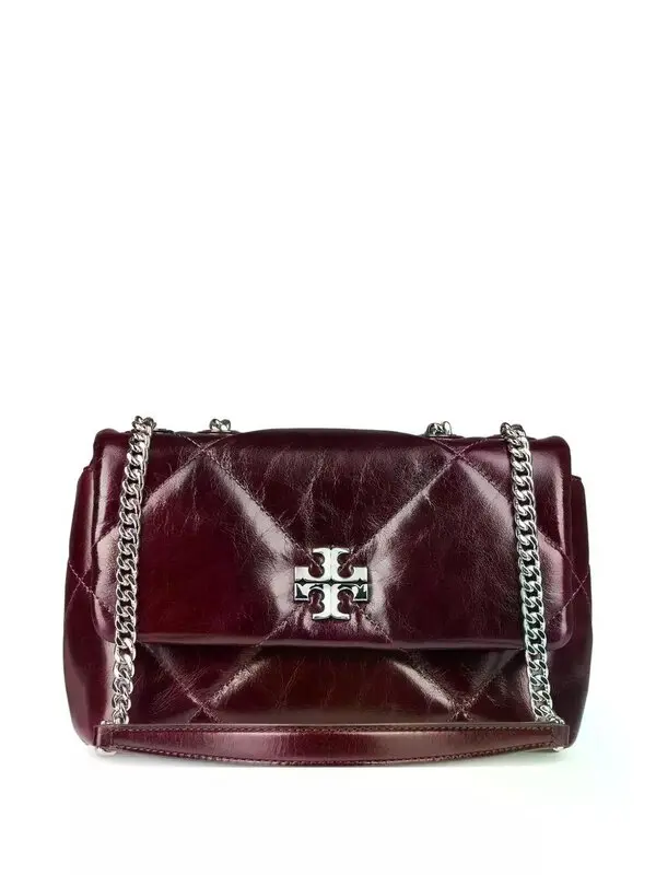 Tory Burch Quilted Leather Shoulder Bag - Red