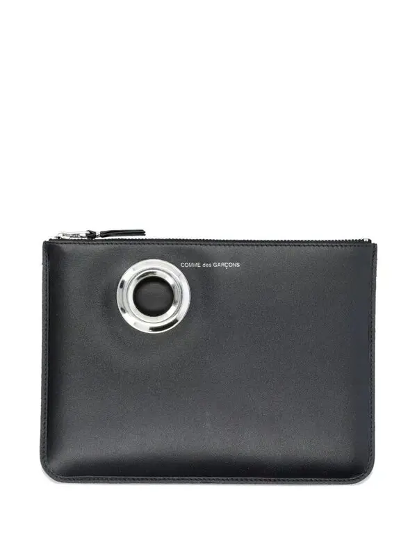 Comme Des Garçons Eyelet Zip Wallet