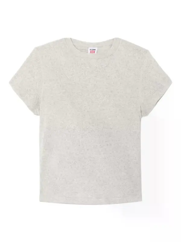 RE/DONE Pointelle Short-sleeve Tee