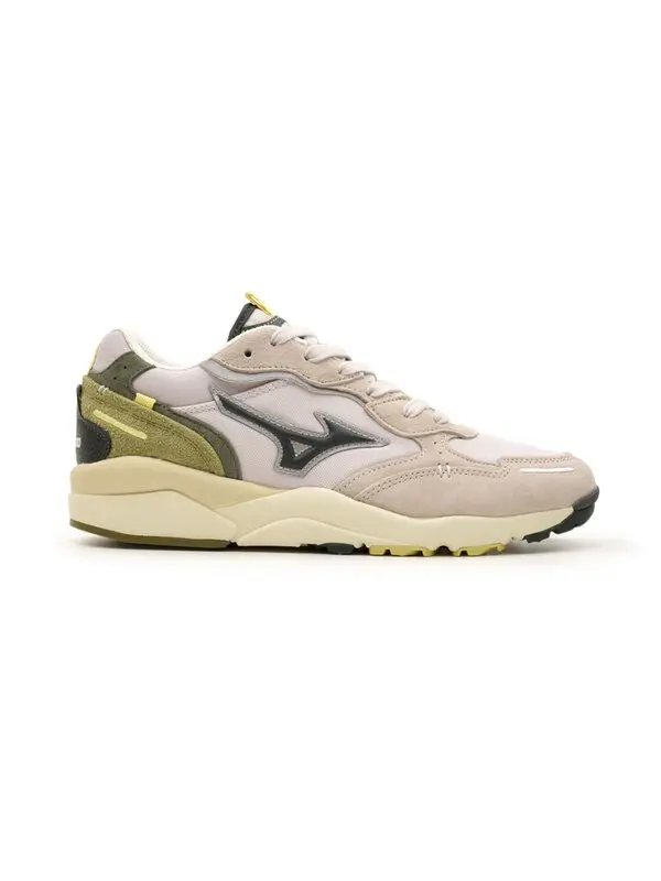 Mizuno Lace-up Sneakers - Silver Cloud/urban Chic/white