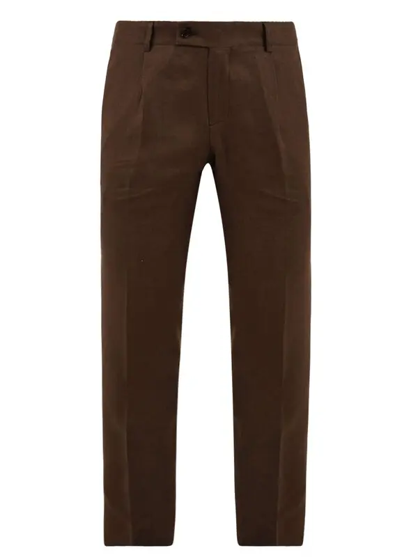 DANIELE ALESSANDRINI Trousers - Brown
