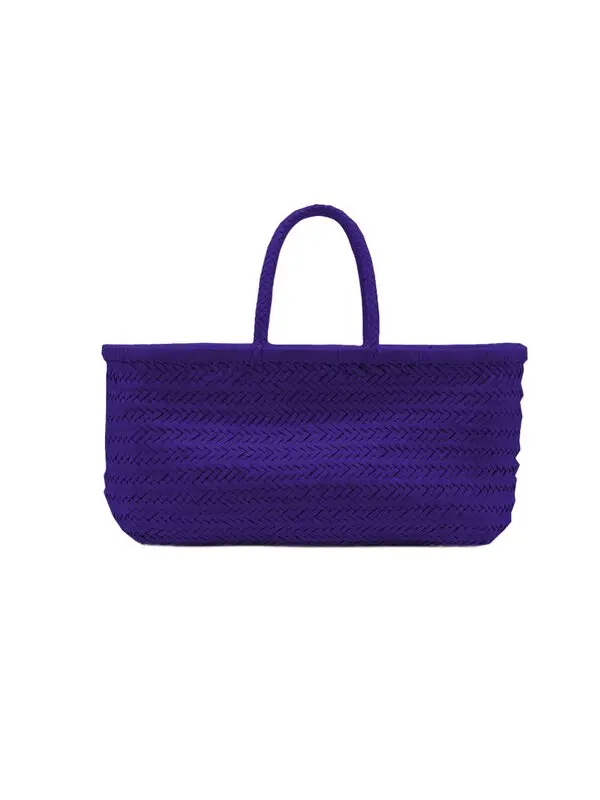 Dragon Diffusion Woven Tote - Deep Purple