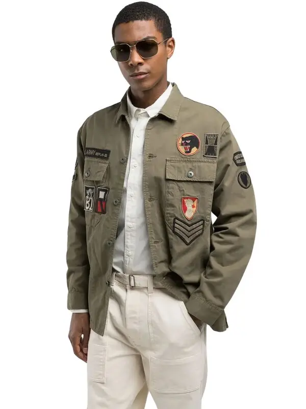 REPLAY Regular Fit Shirt Jacket