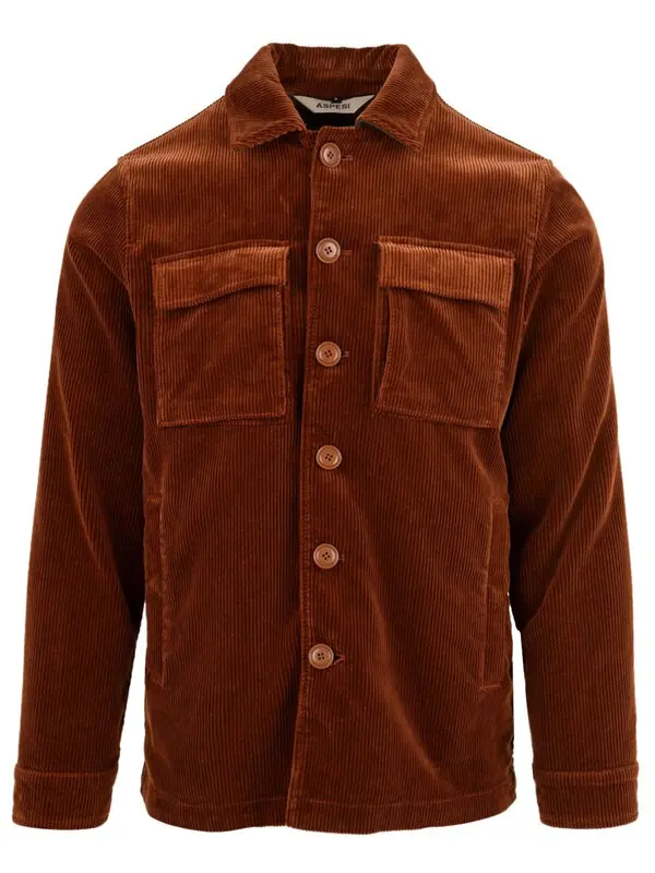 Aspesi Button Detailed Coat