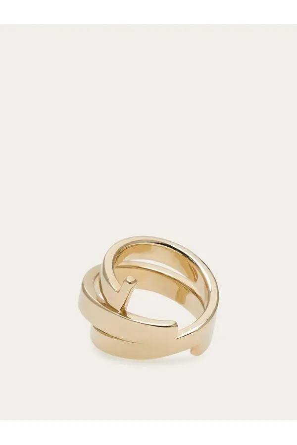 FERRAGAMO Gancini Band Ring