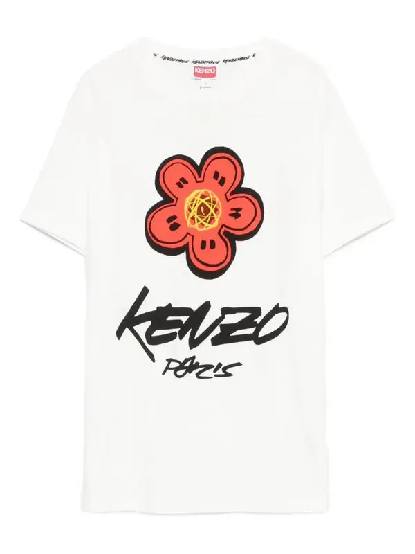 Kenzo Boke Flower Paris T-shirt - White