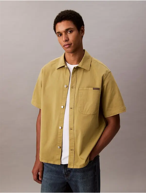 Calvin Klein Utility Relaxed Button-down Shirt
