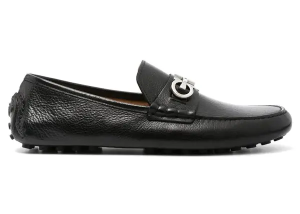 FERRAGAMO Gancini Plaque Driver Sneakers